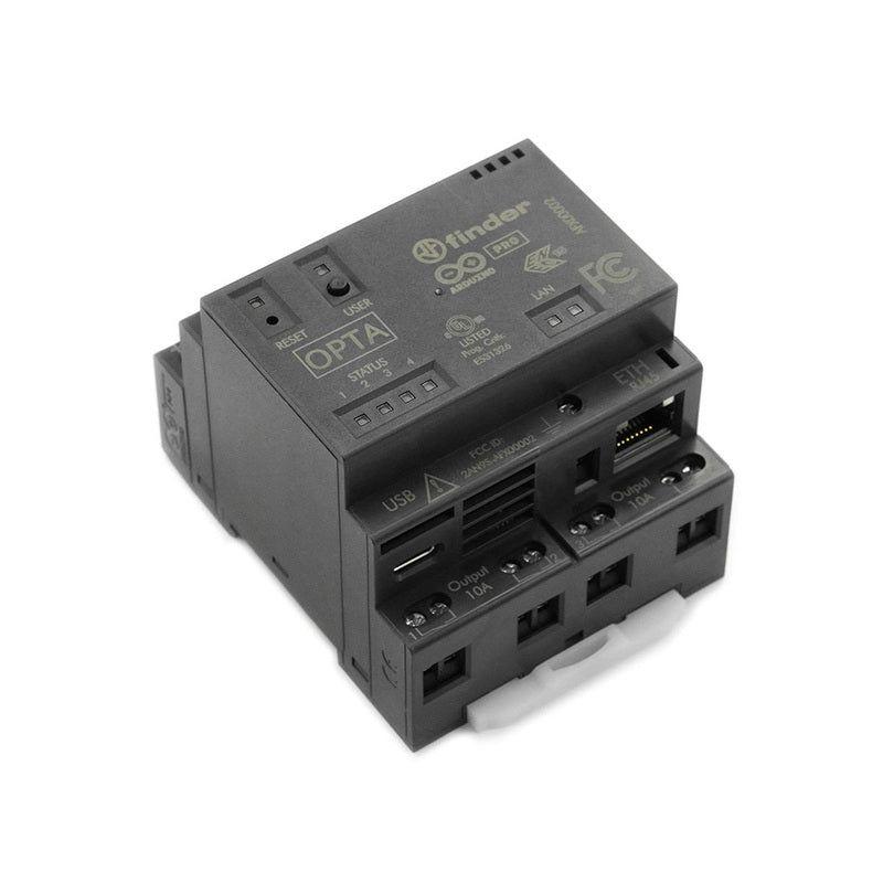 Arduino Opta WiFi Micro PLC (Ethernet and USB-C ports, RS485, WiFi/Blu ...