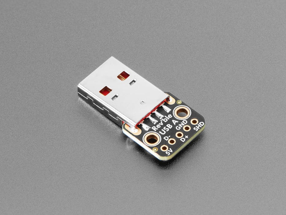 Adafruit Reversible USB Type A Plug Connector Breakout — Little Bird