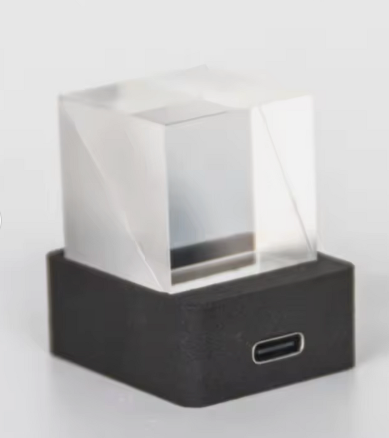 GeekMagic Crystal Cube Photo Display — Little Bird