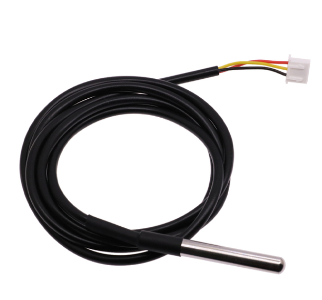 Waterproof DS18B20 Temperature Probe 1M with XH2.54mm Connector ...
