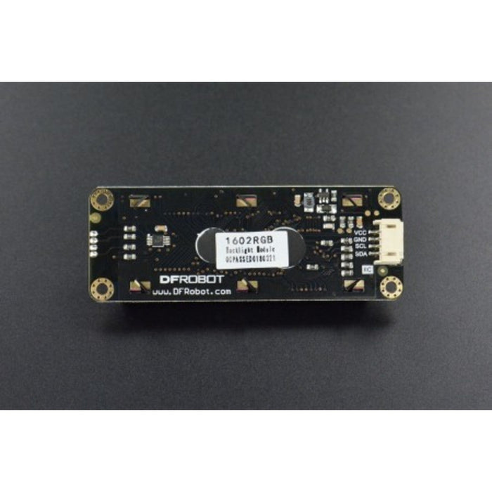 Gravity I2c 16x2 Arduino Lcd With Rgb Font Display Black — Little Bird