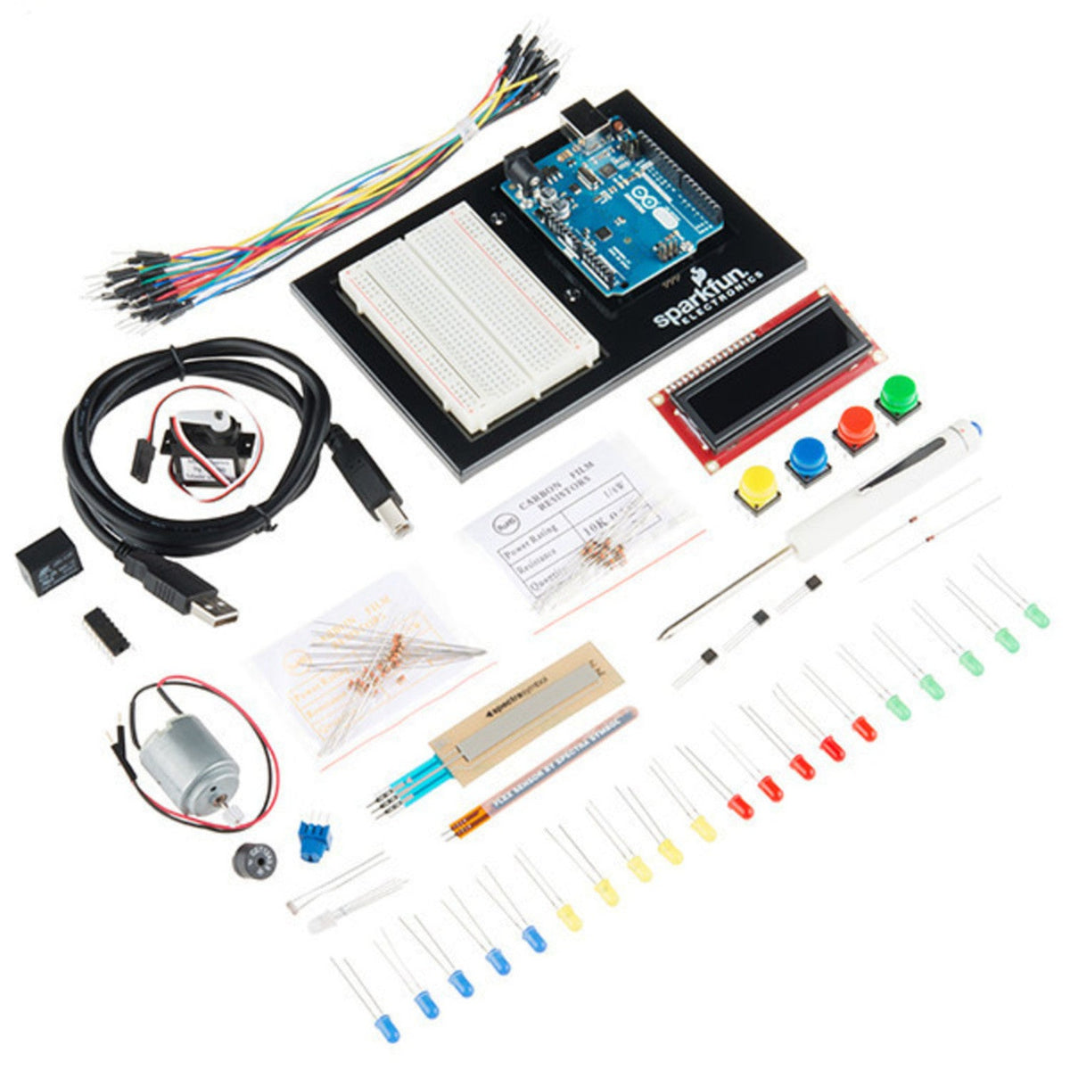 SparkFun Inventor's Kit (for Arduino Uno) - V3.2 — Little Bird