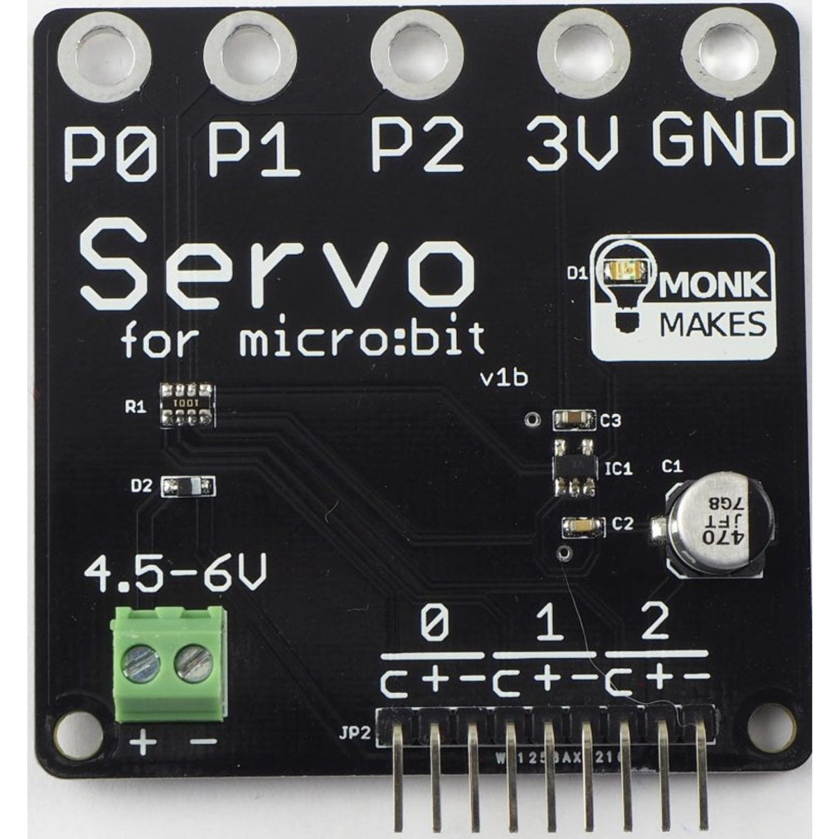 Servo for Micro:bit by Monk Makes — Little Bird