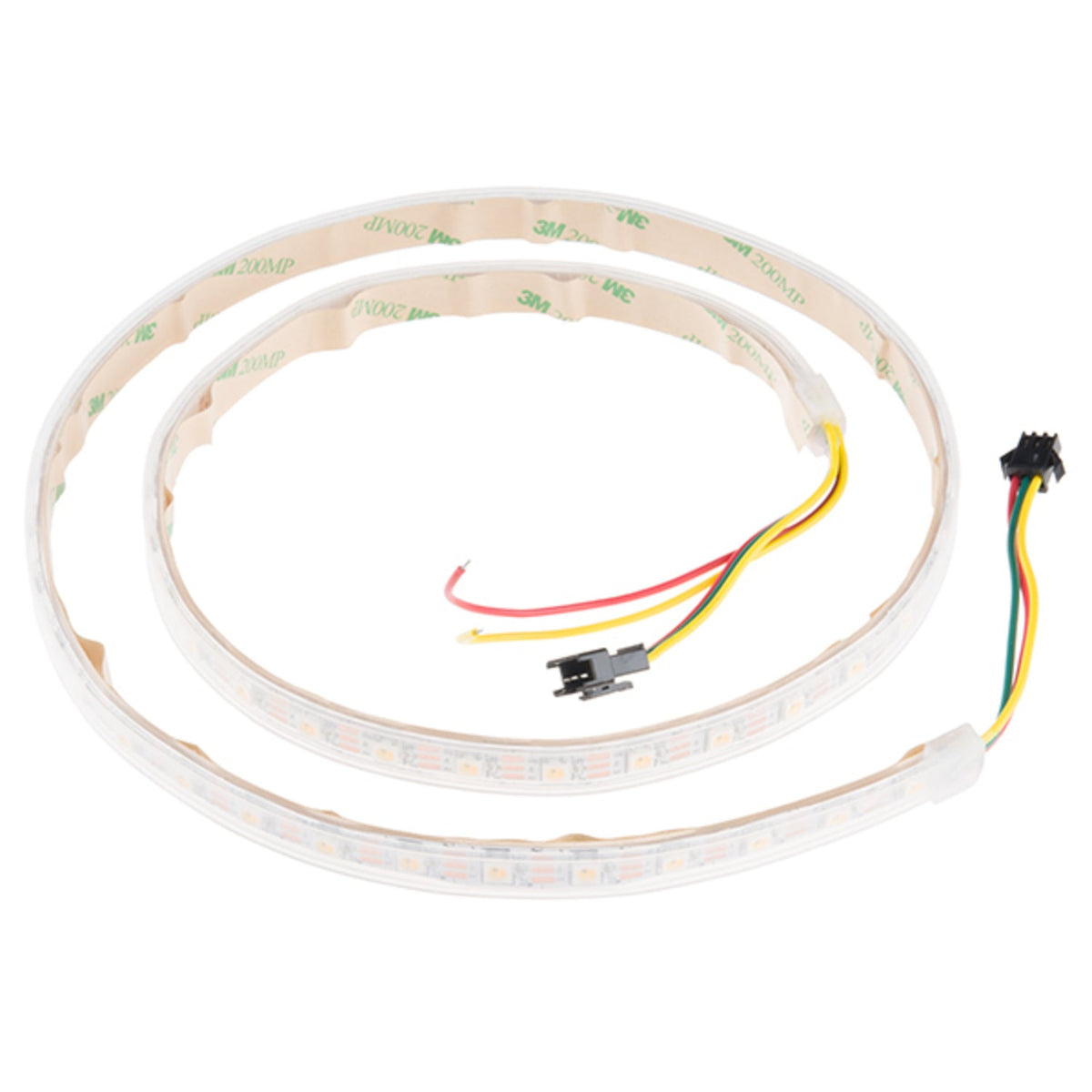 White Tri-Color LED Strip - Addressable, Sealed (1m) — Little Bird