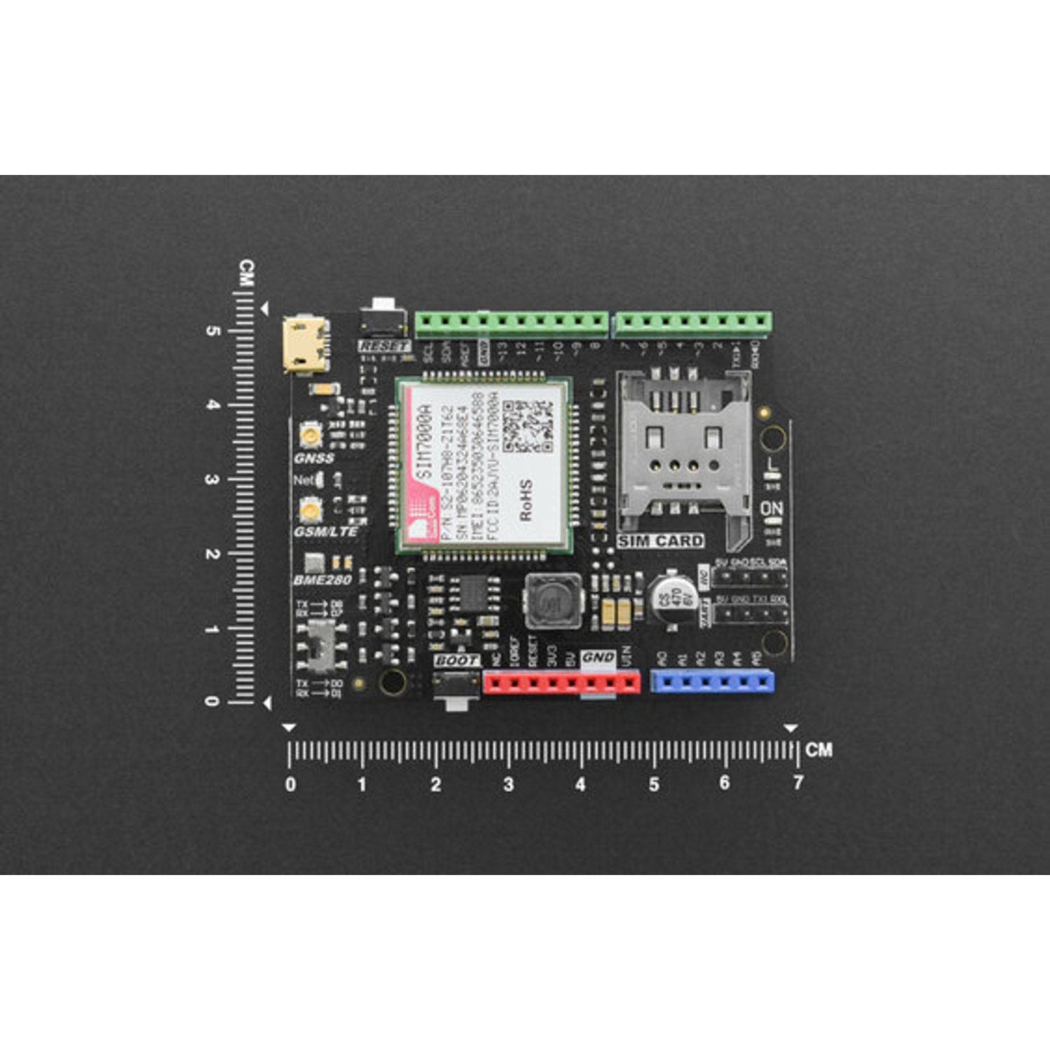 SIM7000A Arduino NB-IoT Expansion Shield — Little Bird