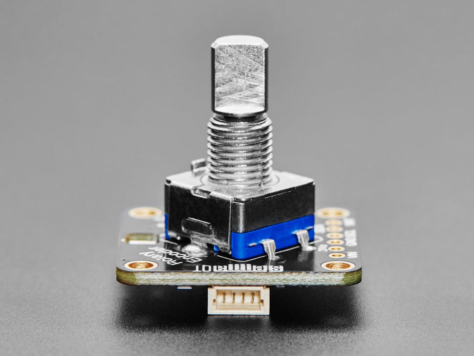 Adafruit I2C Stemma QT Rotary Encoder Breakout with Encoder — Little Bird