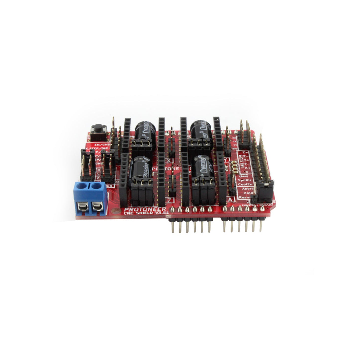 Arduino CNC Shield V3.51 - GRBL v0.9 compatible - Uses Pololu Drivers — Little Bird