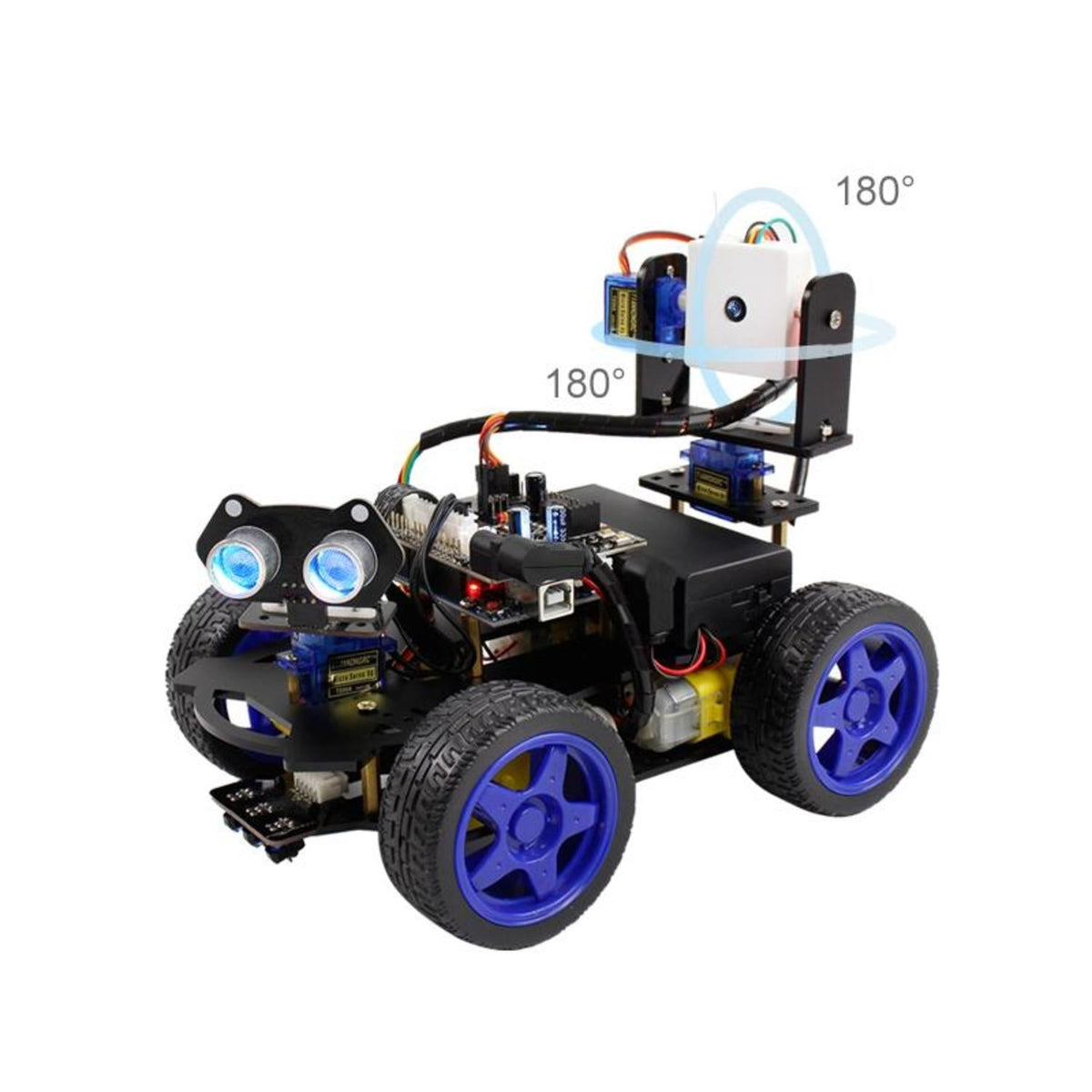 Yahboom Roboduino Uno R3 smart robot compatible with Arduino — Little Bird
