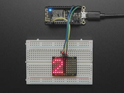 Pixie Chroma - Chainable 5x7 RGB LED Matrix Display for Arduino ...