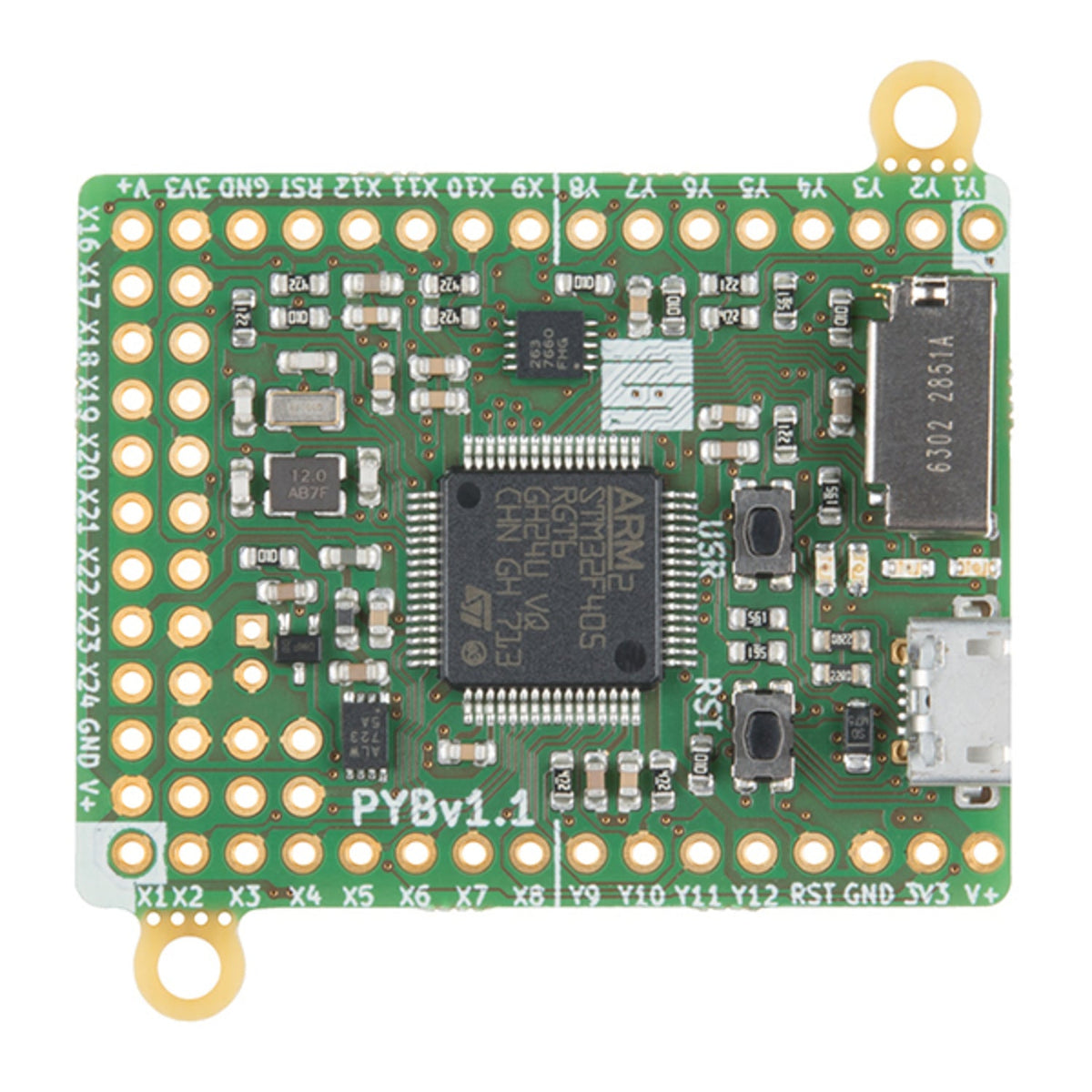 MicroPython pyboard v1.1 — Little Bird