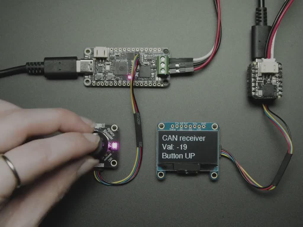 Adafruit CAN Bus BFF Add-On for QT Py — Little Bird